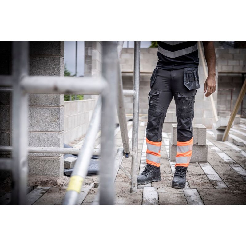 Spodnie Hi-Vis X-Pro Stretch z kaburą regatta TRA/TRJ480 - Promoexpress